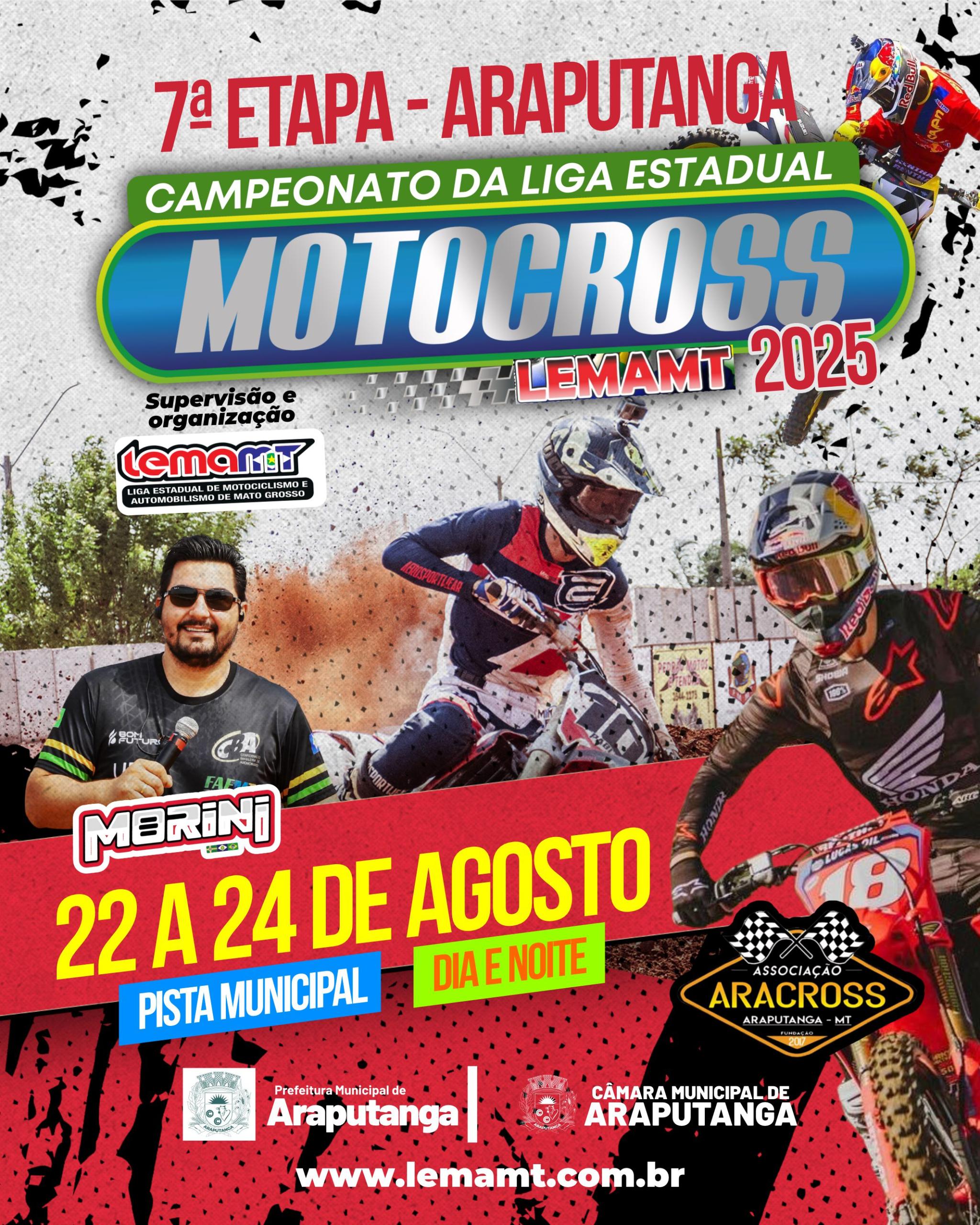 MOTOCROSS 2025 - 7ª ETAPA - Prefeitura Municipal de Araputanga